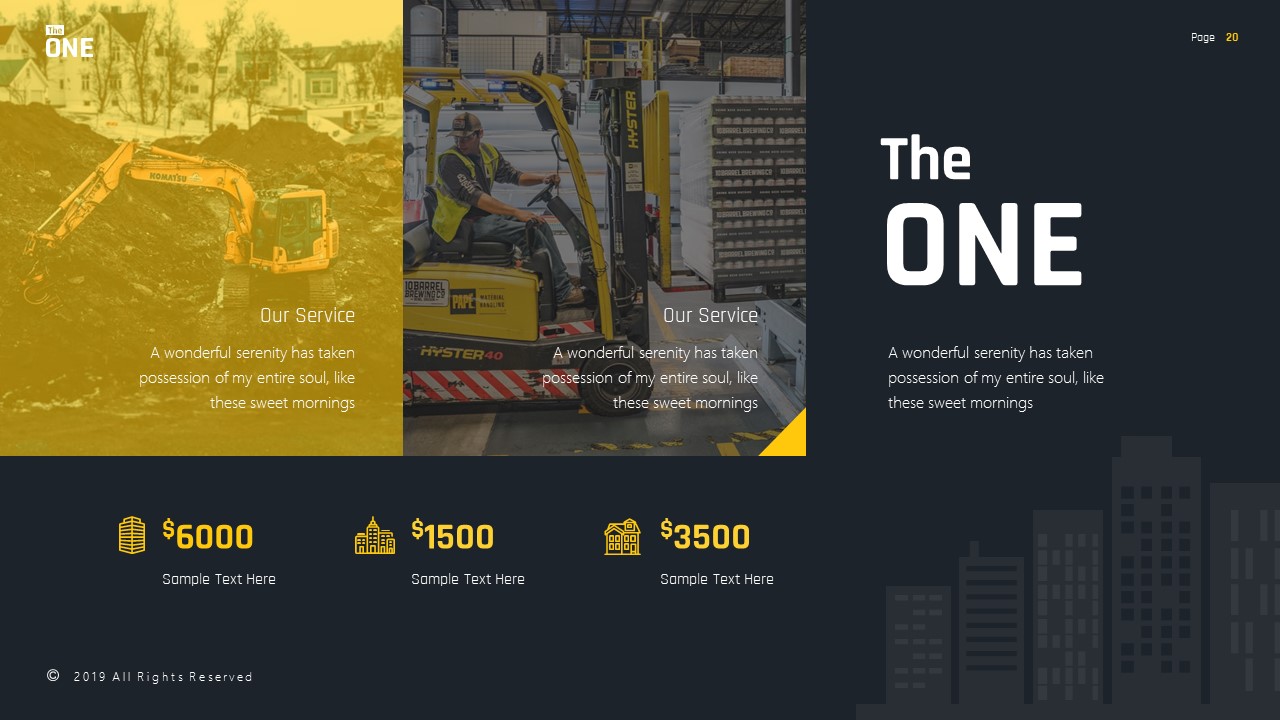 The One Creative Animated Construction PowerPoint Presentation Template ...