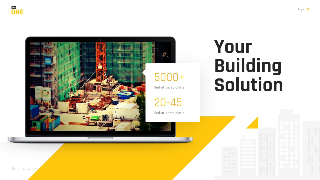The One Creative Animated Construction PowerPoint Presentation Template ...