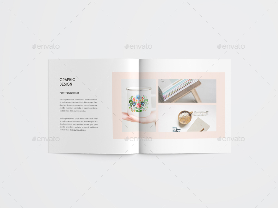Square Catalog Brochure, Print Templates | GraphicRiver