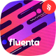 Fluenta - Retro Liquid Rounded Shapes Backgrounds, Graphics | GraphicRiver