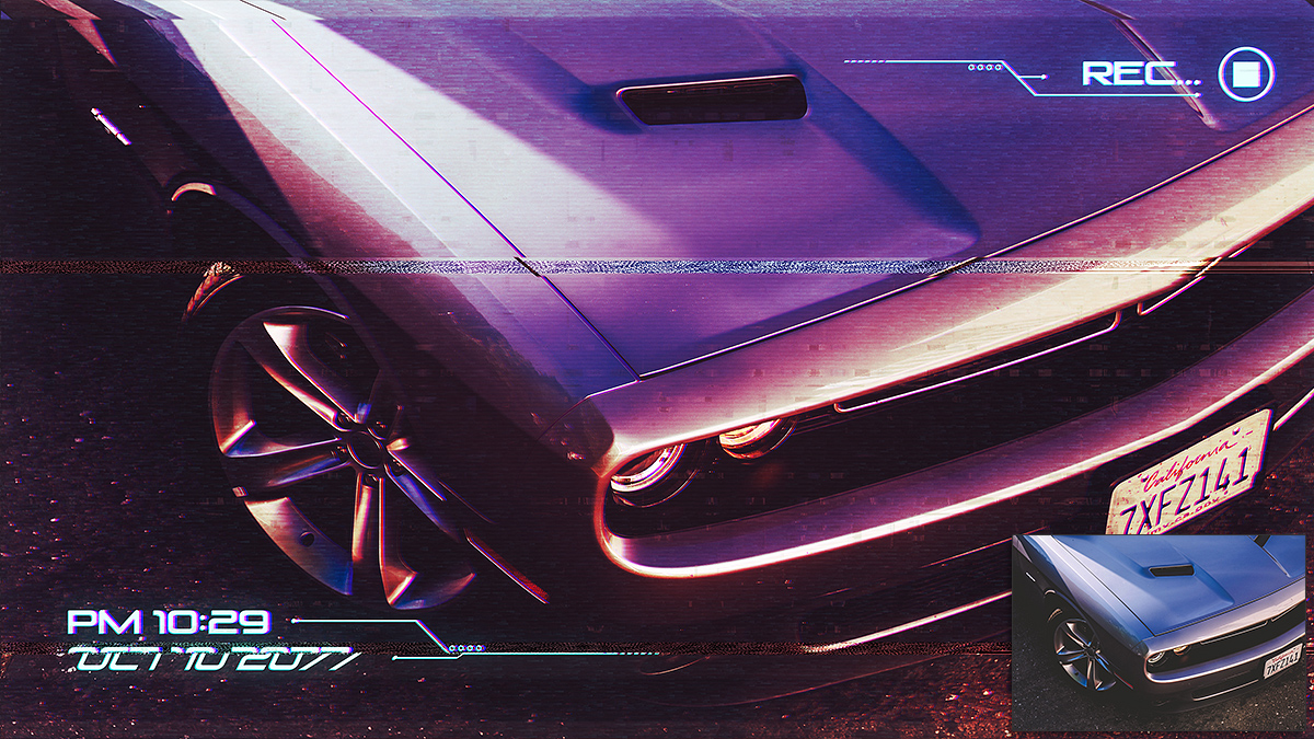 Cyberpunk Glitch Photo Effects, Add-ons | GraphicRiver