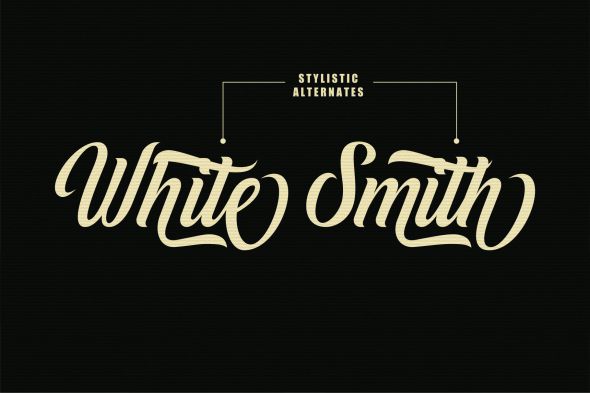 White Smith - Font Script, Fonts | GraphicRiver