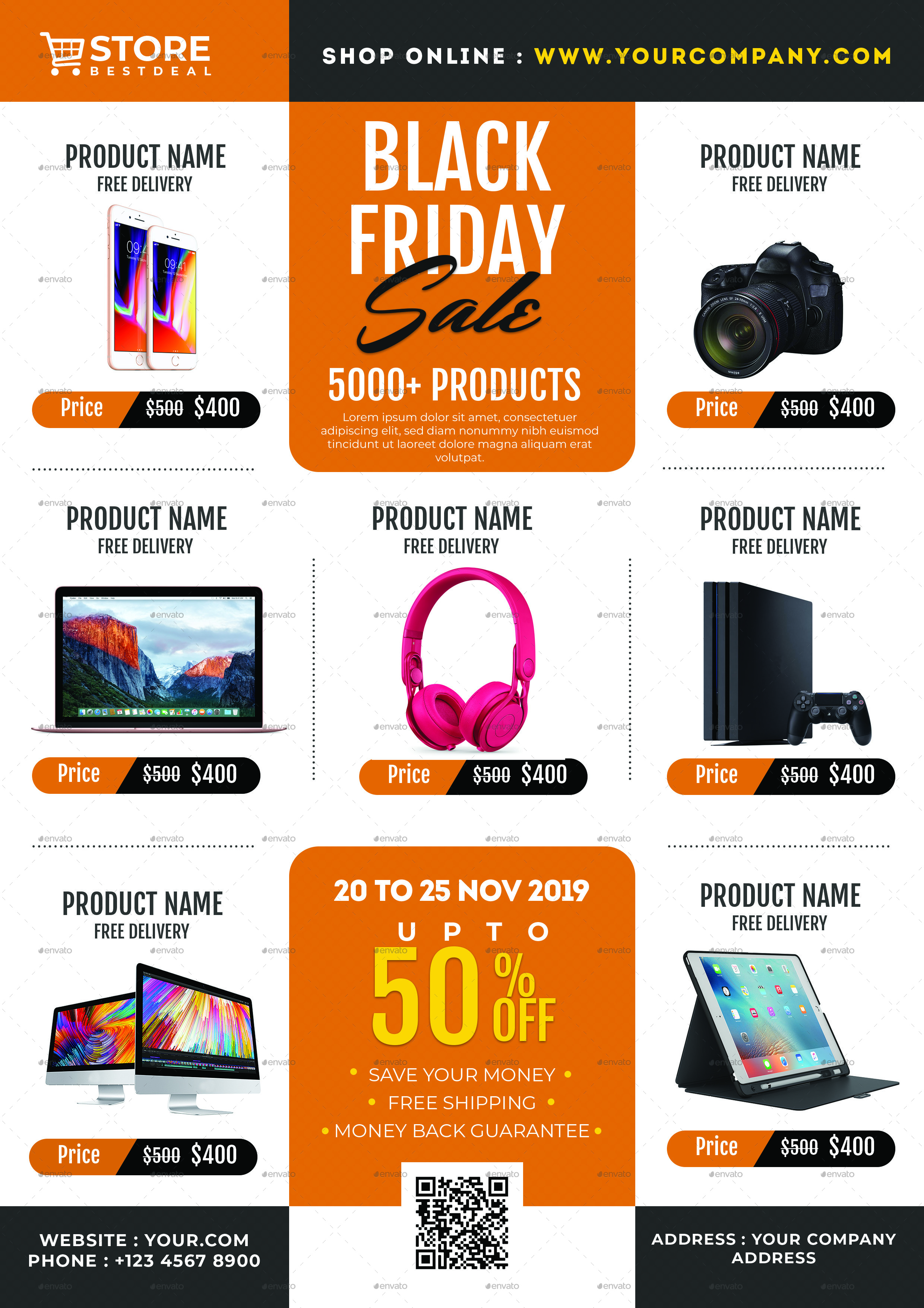 Sale Flyer, Print Templates | GraphicRiver