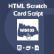HTML Scratch Card Script by cynoinfotech | CodeCanyon