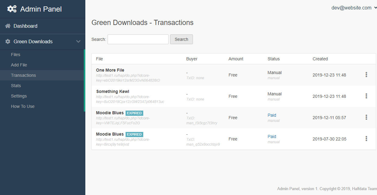 PayPal Green Downloads - Standalone Script by halfdata | CodeCanyon