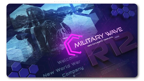 Military Wave Techno Promo, After Effects Project Files | VideoHive
