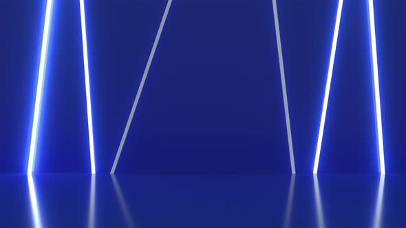 Glowing led line lights, Motion Graphics | VideoHive