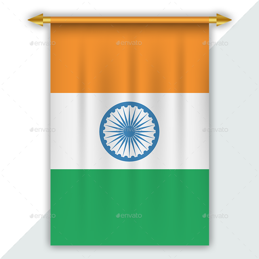 India Flag In Various Shapes, Vectors | GraphicRiver