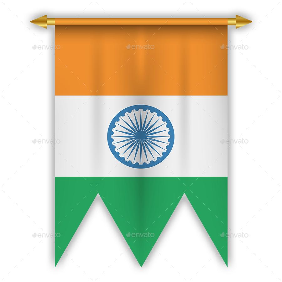 India Flag In Various Shapes, Vectors | GraphicRiver
