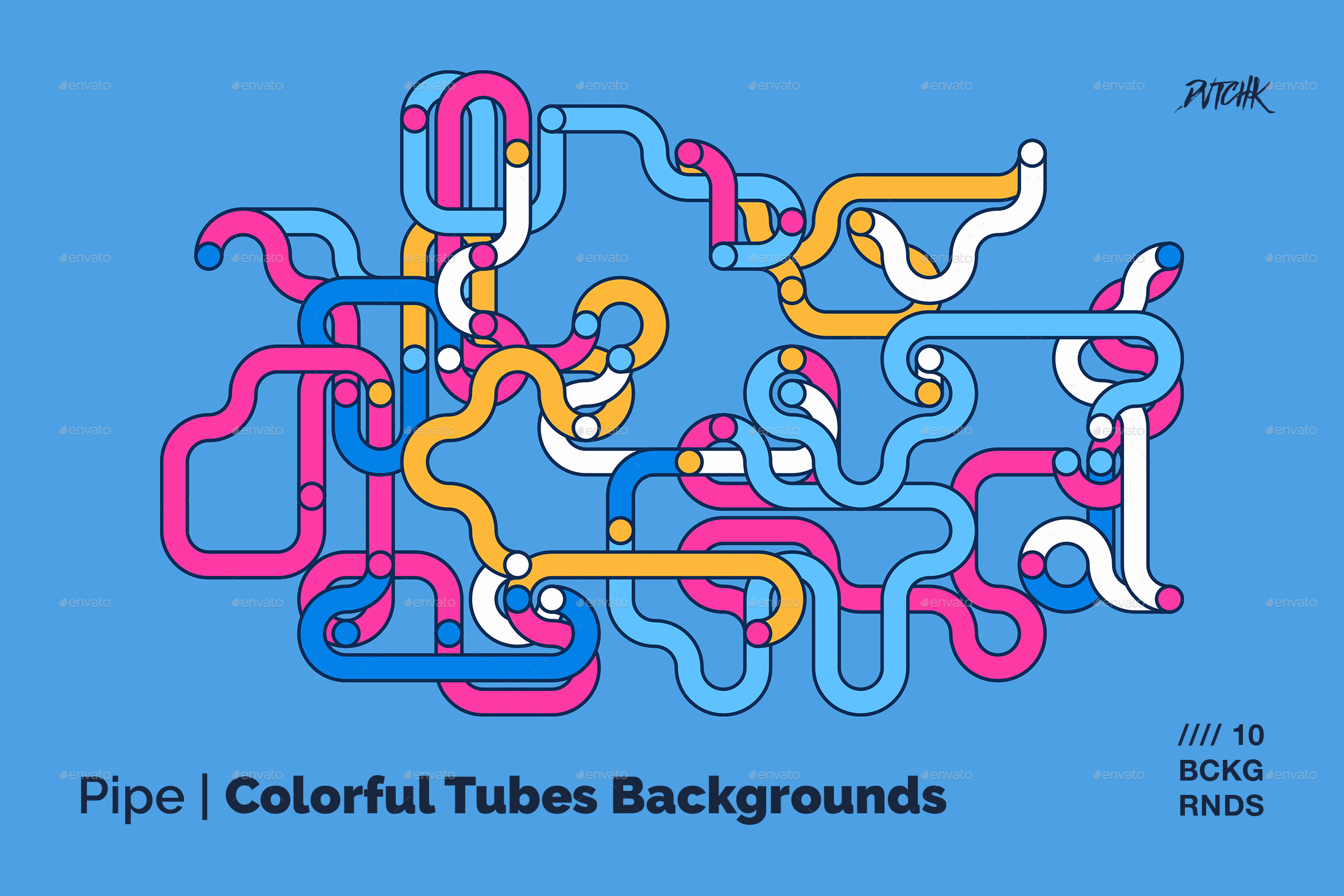Pipe | Colorful Tubes Backgrounds, Graphics | GraphicRiver