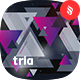 Tria -Triangles Shapes Backgrounds, Graphics | GraphicRiver