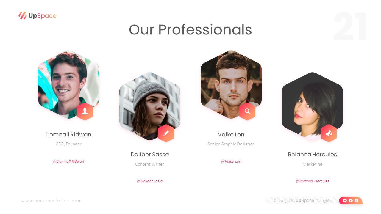 Upspace Business Startup Keynote Presentation Template, Presentation ...