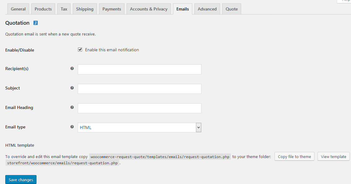 Woocommerce Request A Quote Plugin - Cart to Quote WordPress Form by ...