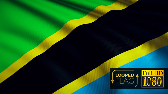 Tanzania Flag, Motion Graphics | VideoHive