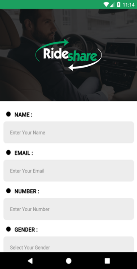 RideShare Car Pooling App by CodingDemons | CodeCanyon