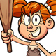 Cave Girl, Vectors | GraphicRiver