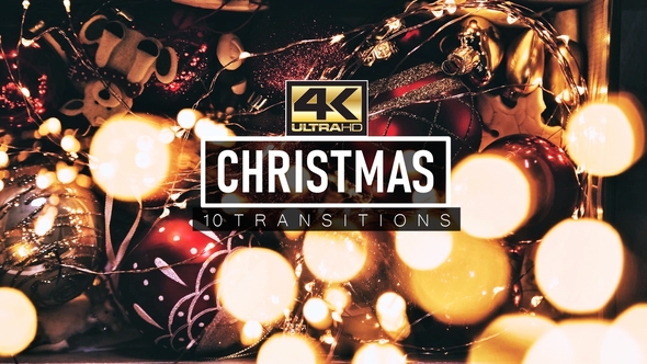 Light Christmas Transitions, Motion Graphics | VideoHive