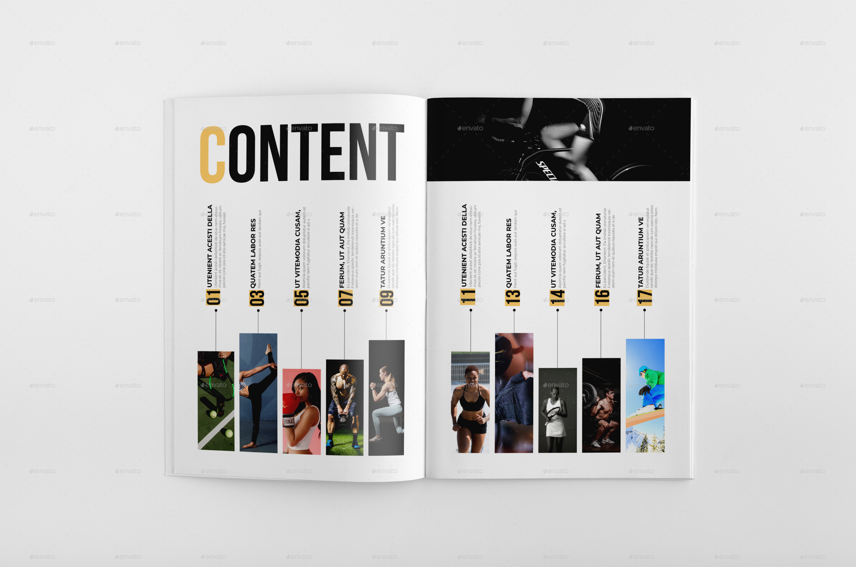 Magazine Template, Print Templates | GraphicRiver