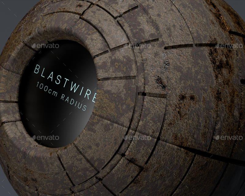 Metal Grunge Panel by BlastWireMedia | 3DOcean