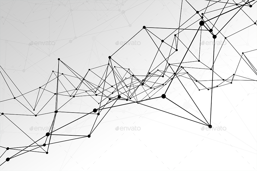 Conecta - Connected Polygon Background Set, Graphics | GraphicRiver