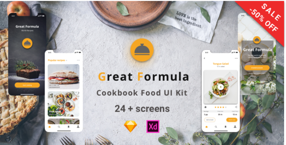 Great Formula - Set of UI Kit Latest Version | Themeprison