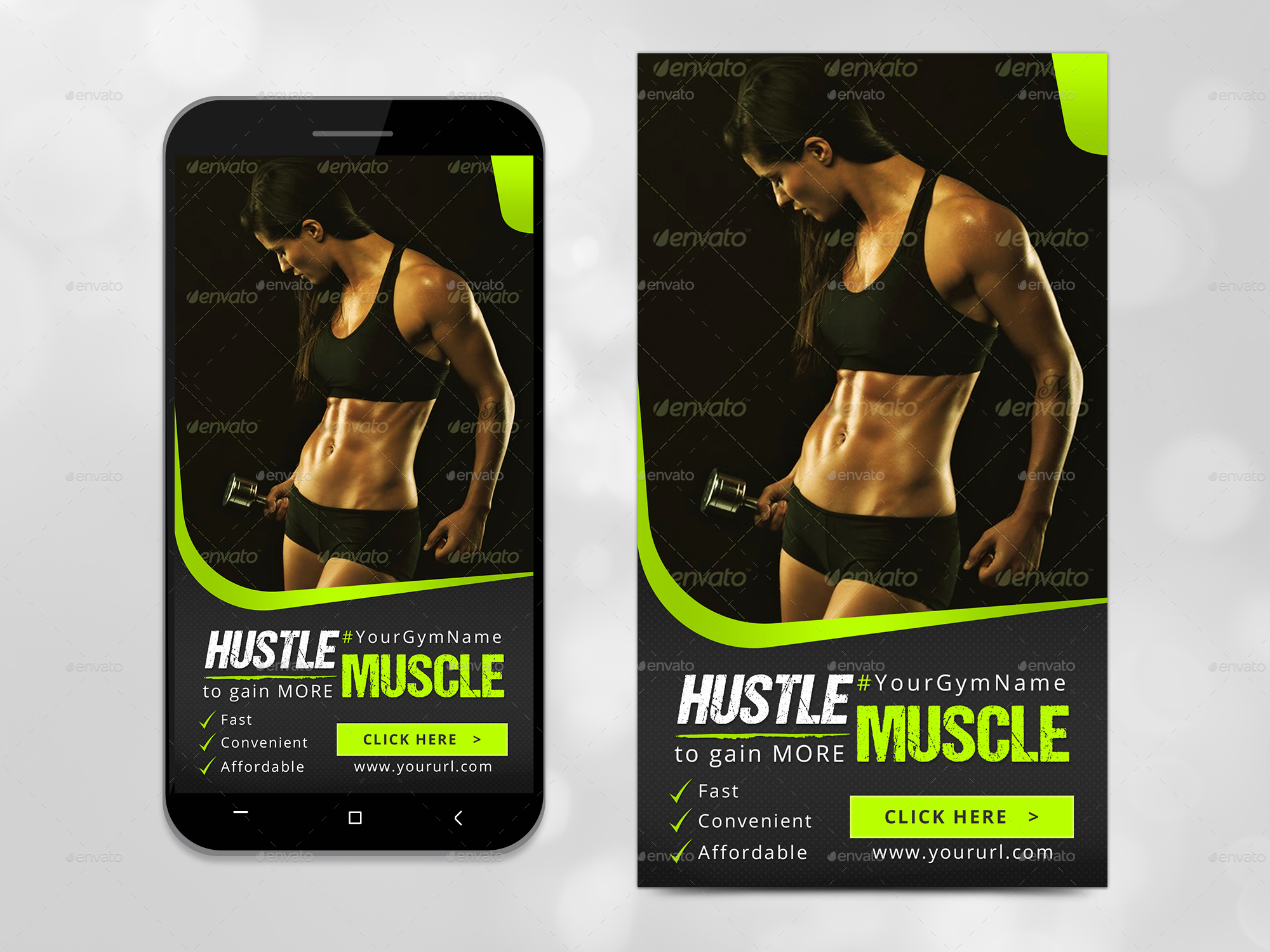 Instagram Sport Fitness Stories by BeatusGraphics | GraphicRiver