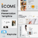 Ecome Minimal Keynote, Presentation Templates | GraphicRiver
