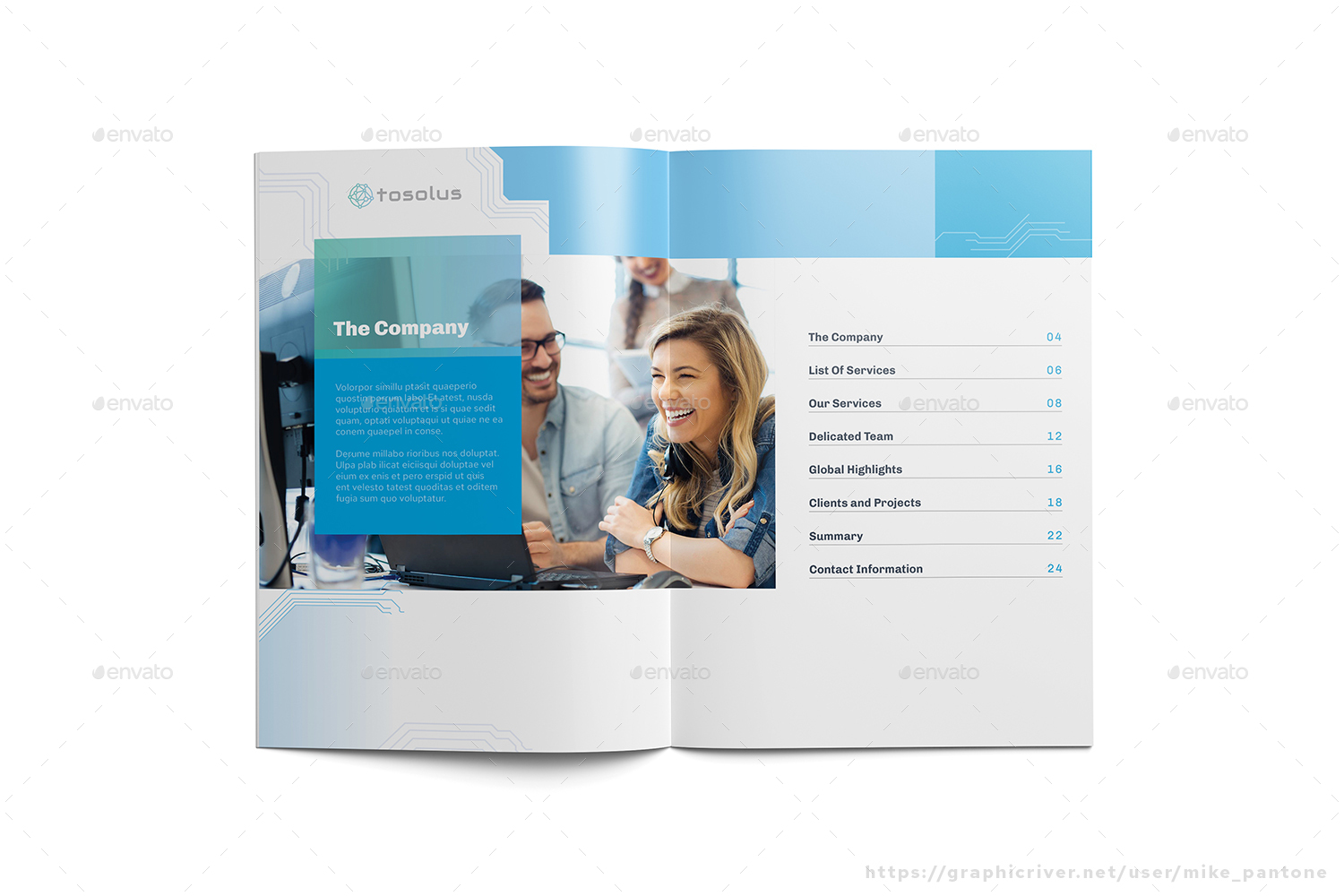 Software Company Profile, Print Templates | GraphicRiver