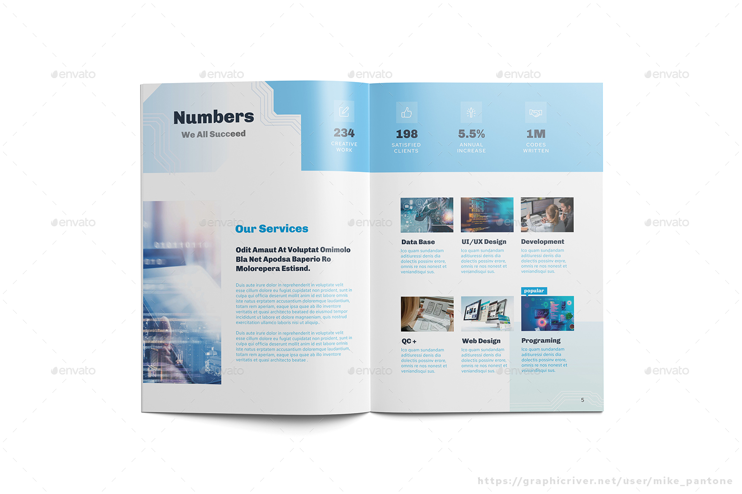 Software Company Profile, Print Templates | GraphicRiver