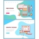 Graphic and Web Design Website Pages Development, Vectors | GraphicRiver