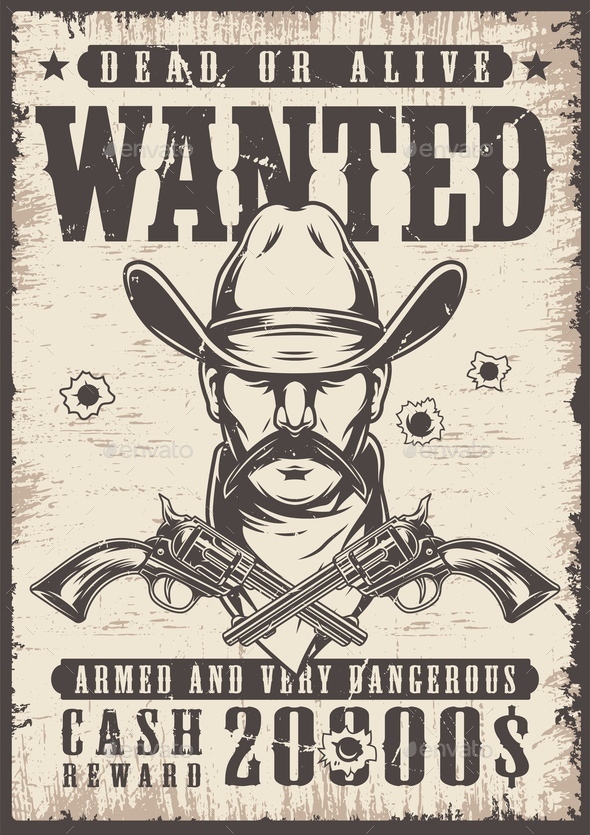 Wild West Wanted Poster