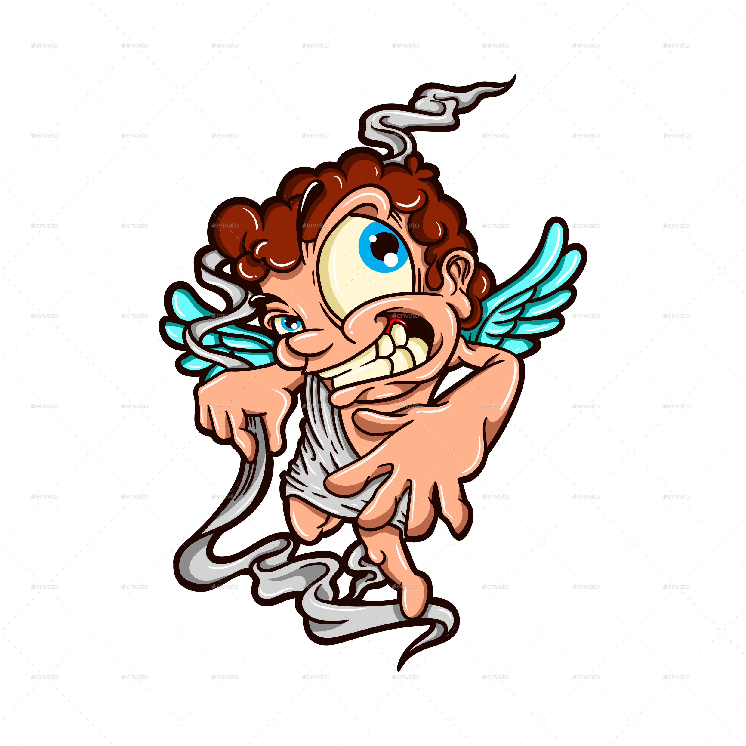 Angel Smile, Vectors | GraphicRiver