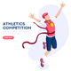 Athletics Strong Competition, Vectors | GraphicRiver