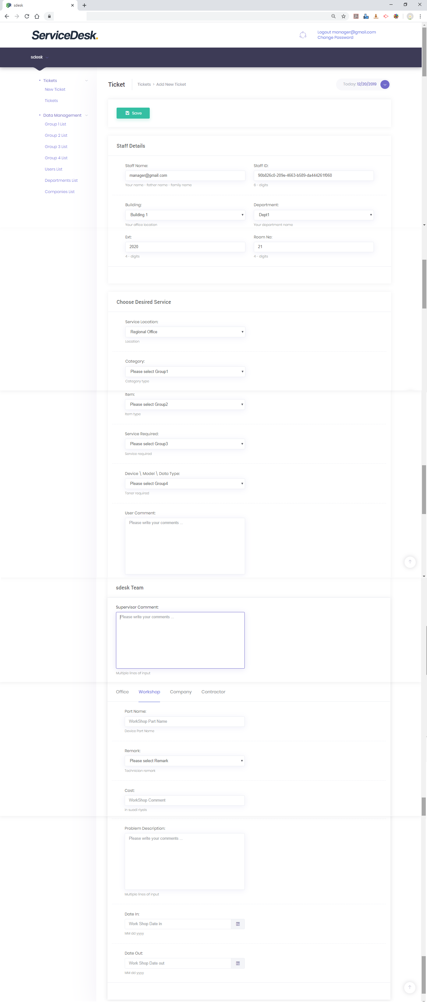 Ticketing System Software Using ASP.NET Core 5 MVC - Full Source Code by fadisahioun