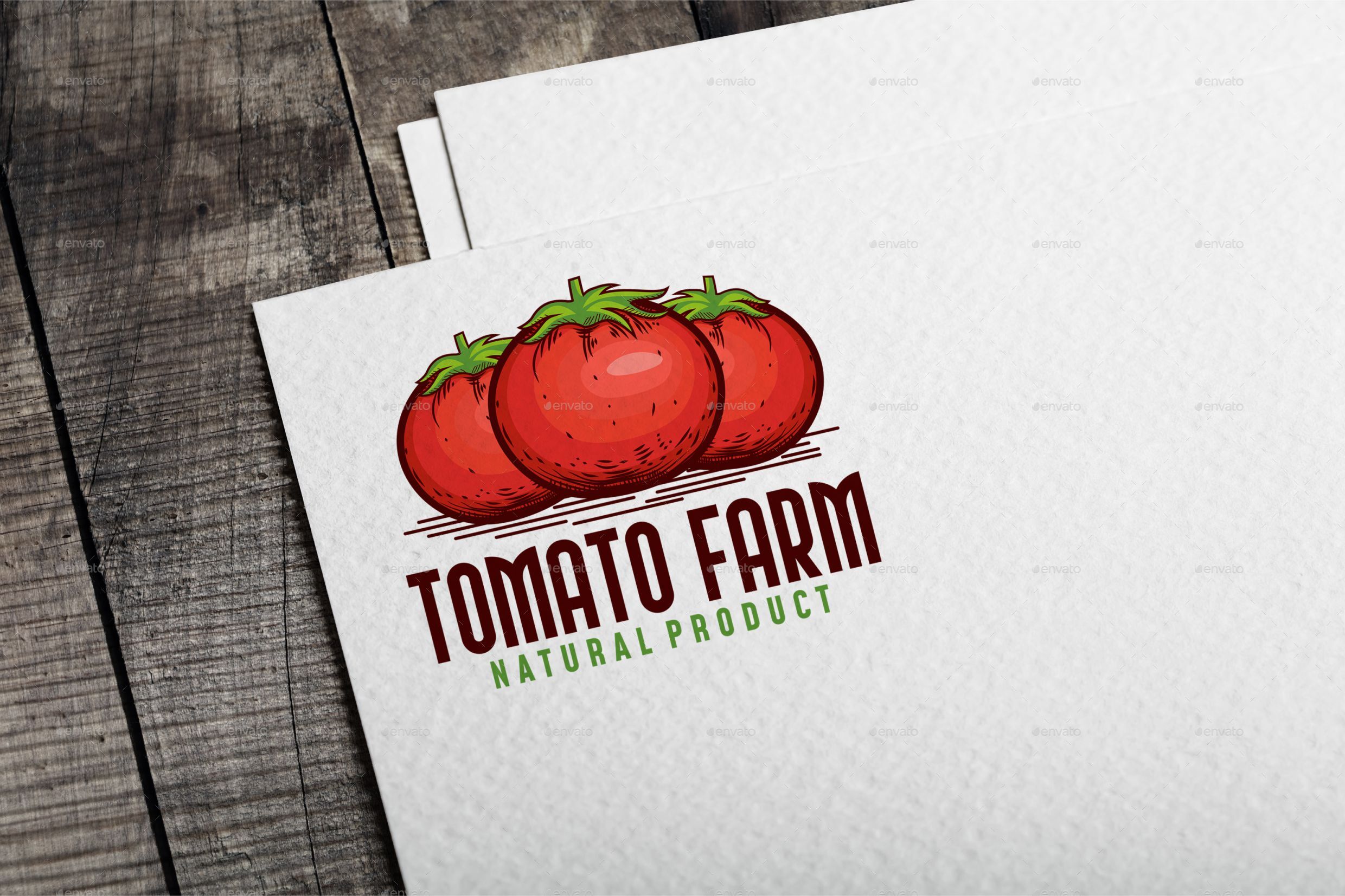 Tomato Farm Logo, Logo Templates | GraphicRiver