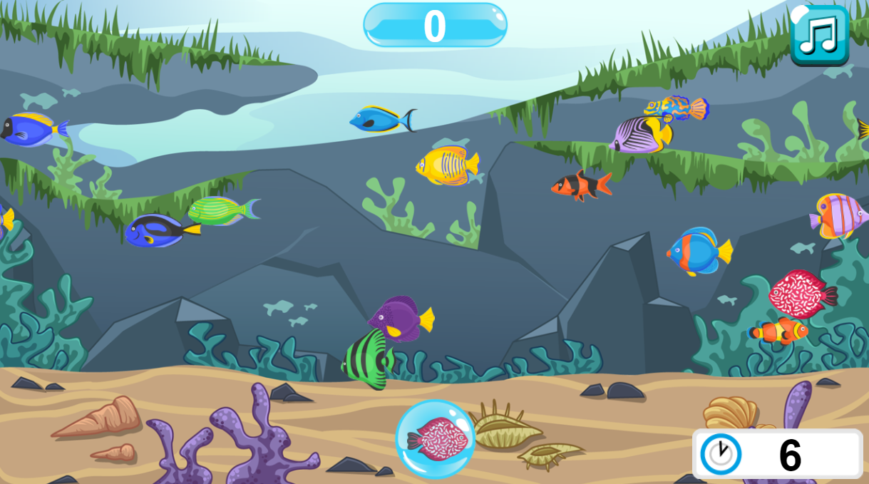 Find The Fish - HTML5 Construct 2 Game (.Capx) by RichGames | CodeCanyon
