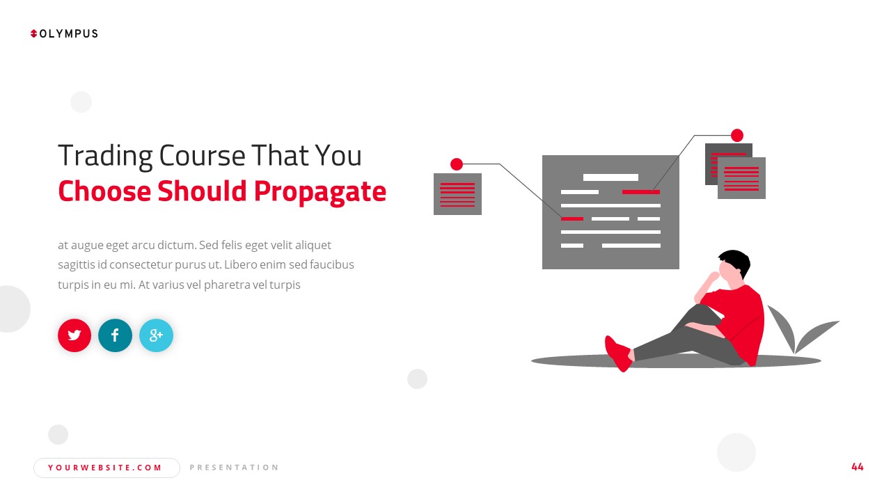 Olympus Trading Presentation Template, Presentation Templates ...