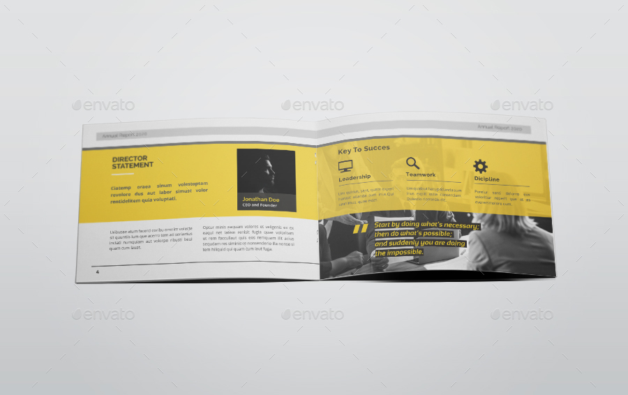 A5 Annual Report, Print Templates | GraphicRiver