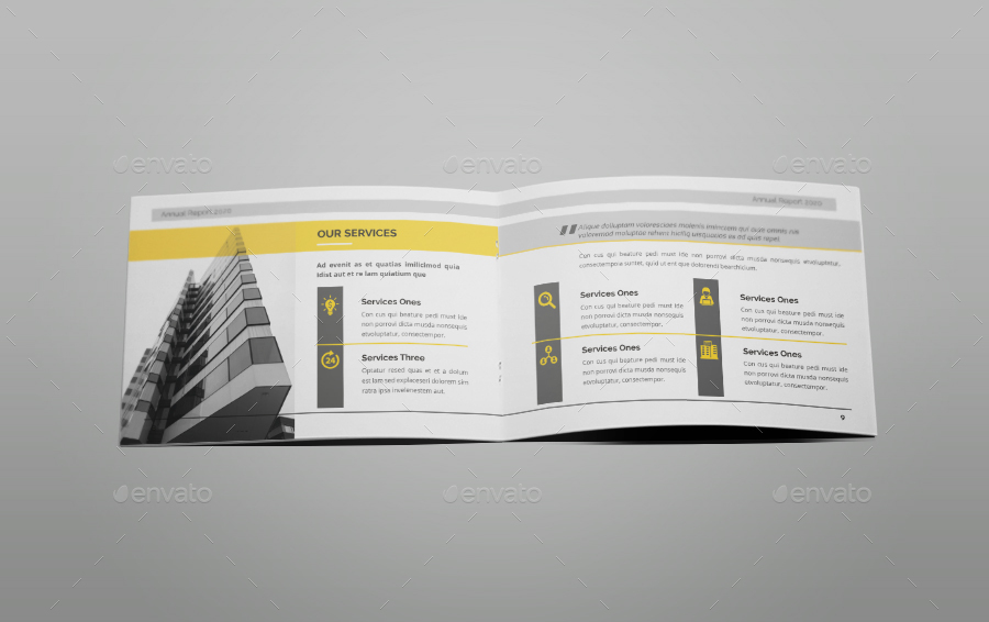 A5 Annual Report, Print Templates | GraphicRiver