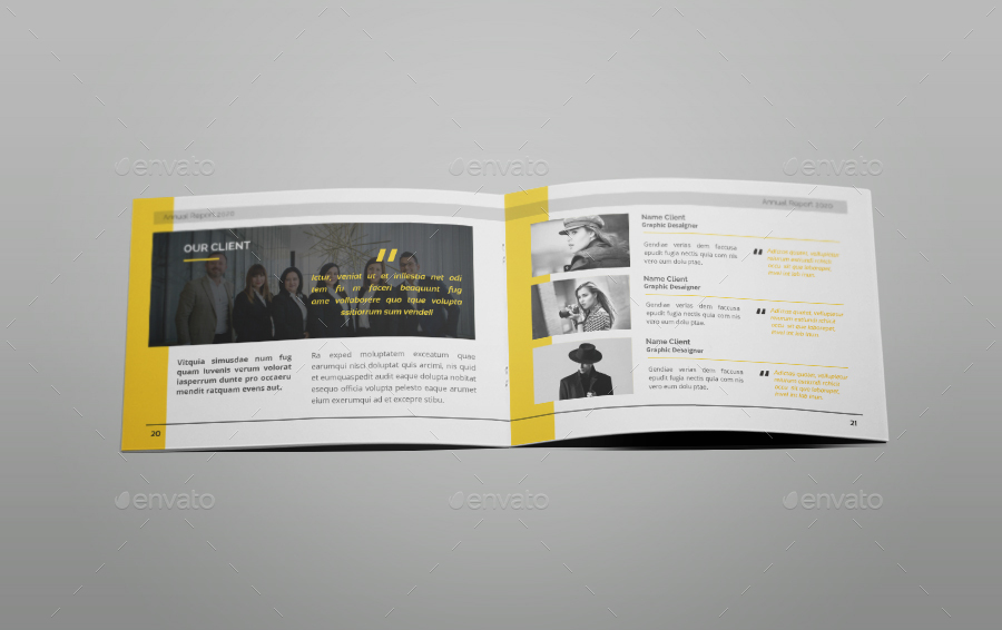 A5 Annual Report, Print Templates | GraphicRiver