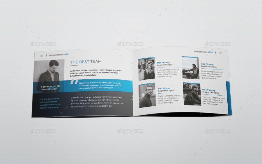 A5 Annual Report, Print Templates | GraphicRiver