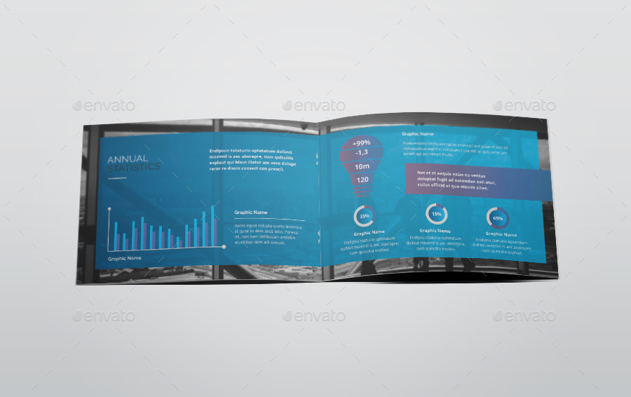 A5 Annual Report, Print Templates | GraphicRiver