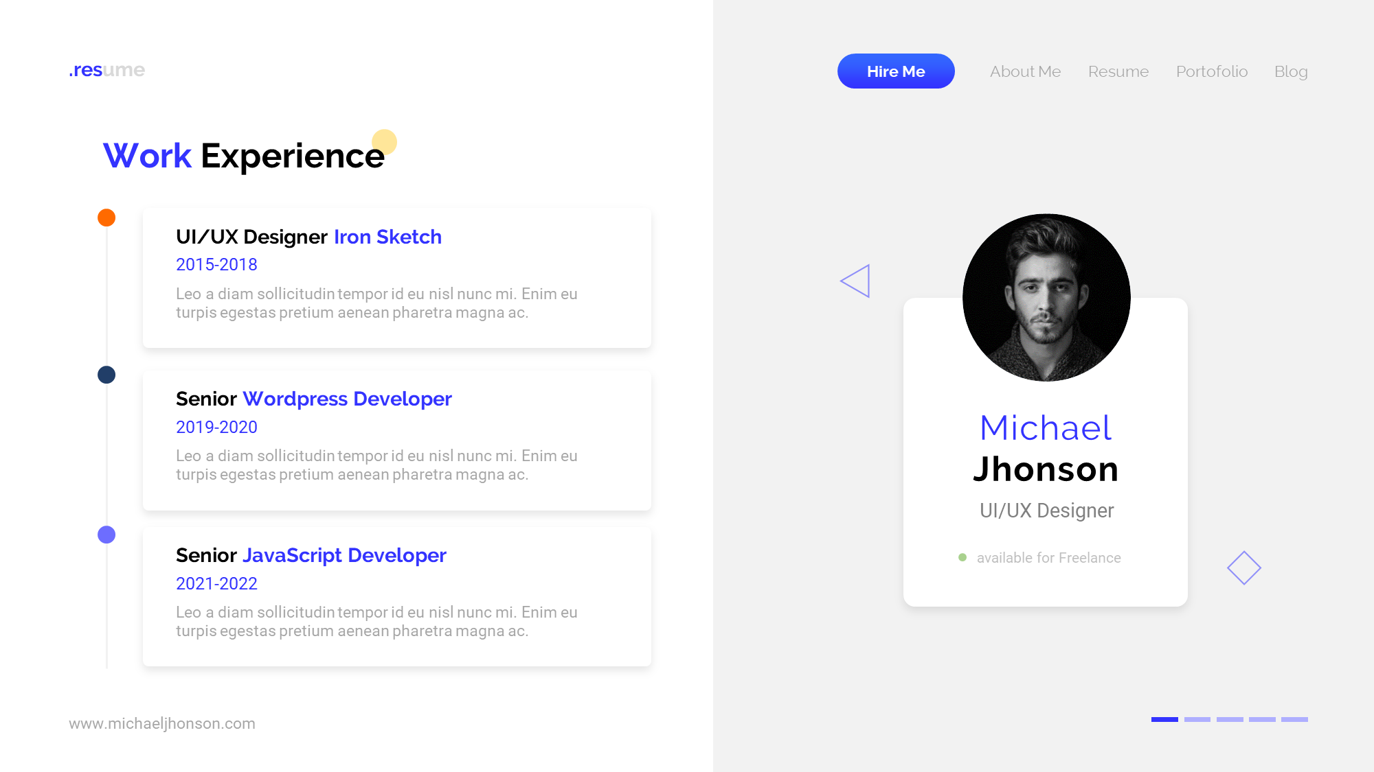 Resume - Powerpoint Template, Presentation Templates | GraphicRiver