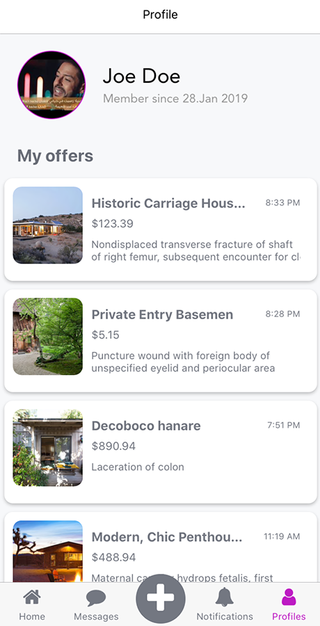 Real Estate React Native UI by SimpleCode007 | CodeCanyon