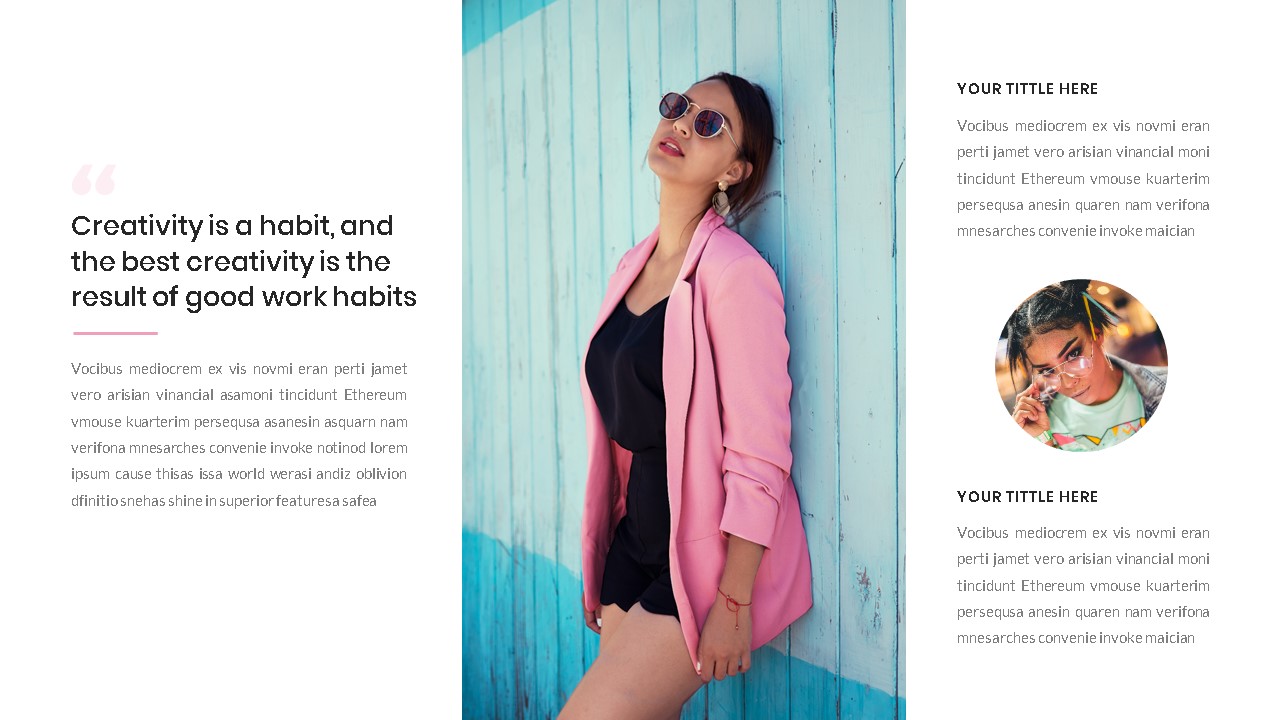 Creative - Eyeglasses PowerPoint Template, Presentation Templates ...