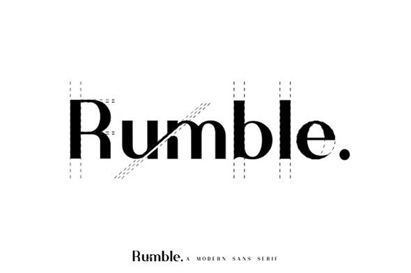 Rumble, Fonts | GraphicRiver