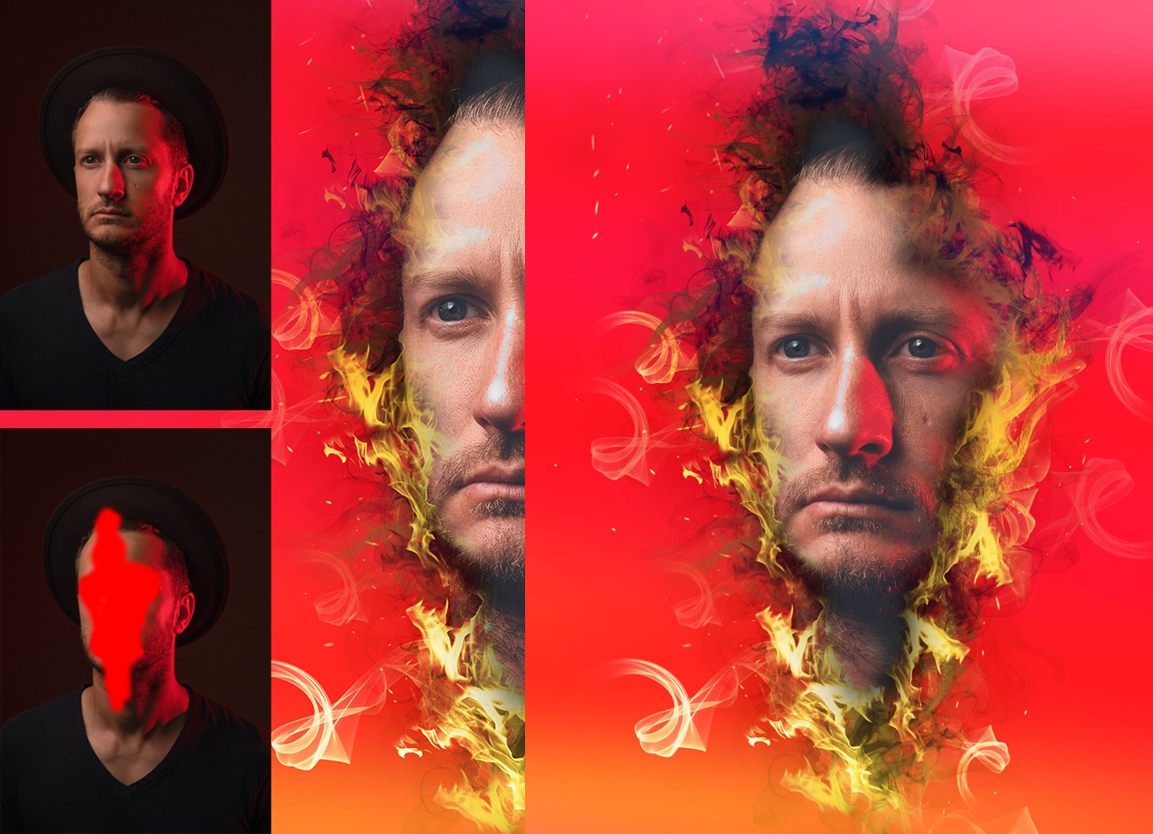 Smoke Manipulation Photoshop Action, Add-ons | GraphicRiver