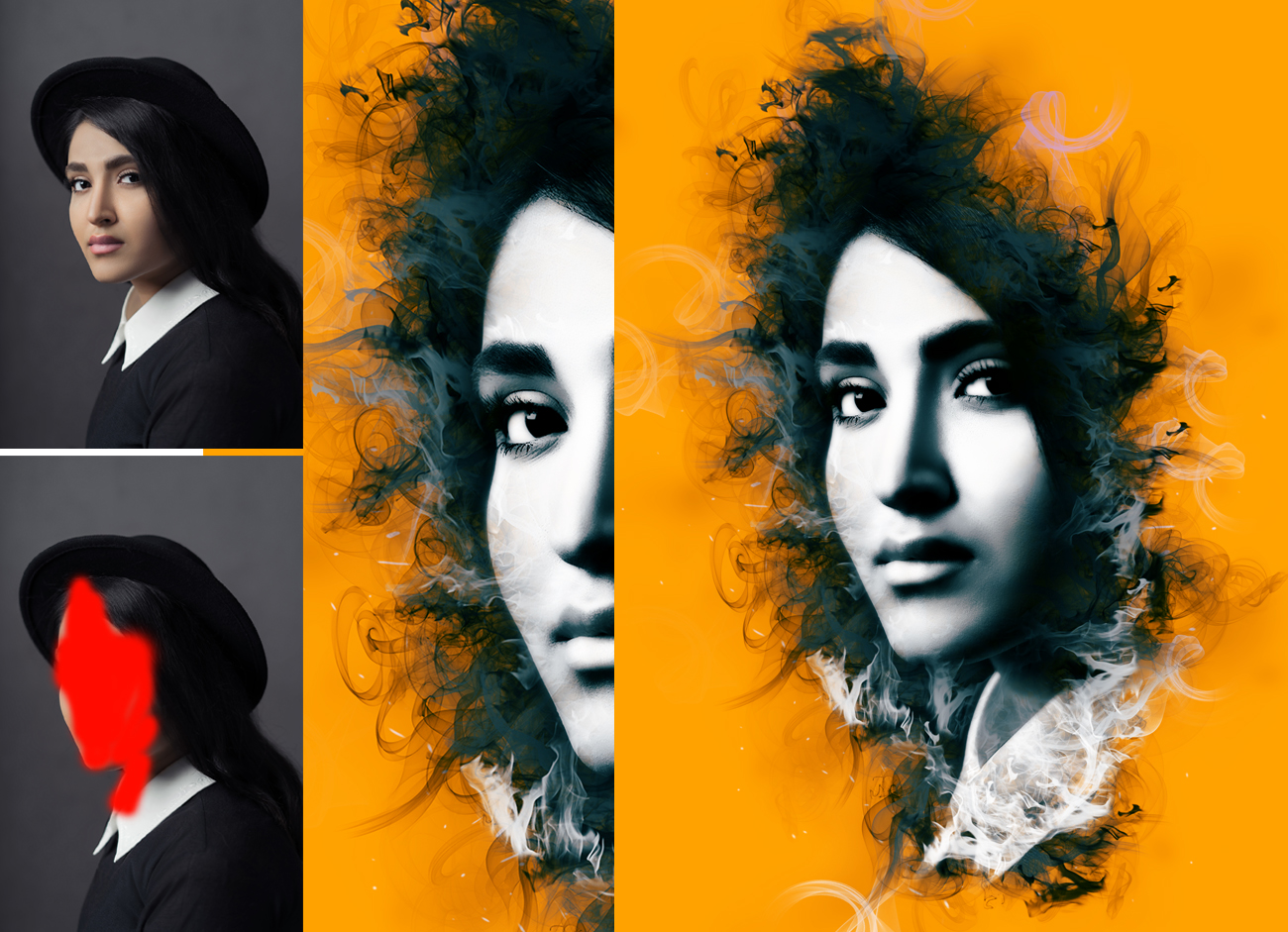 Smoke Manipulation Photoshop Action, Add-ons | GraphicRiver