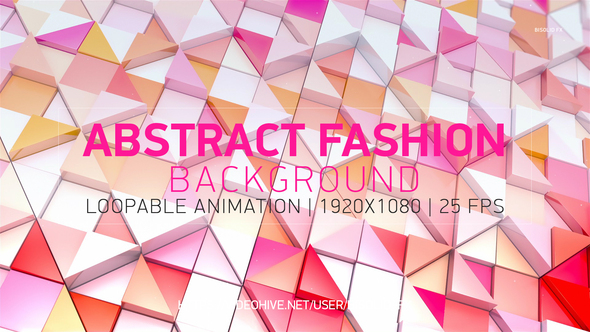 Abstract Fashion Background, Motion Graphics | VideoHive