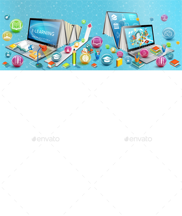 The Concept of Learning, Vectors | GraphicRiver